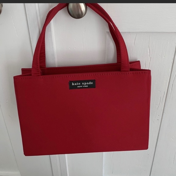 kate spade | Bags | Authentic Kate Spade Small Red Vintage Bag | Poshmark